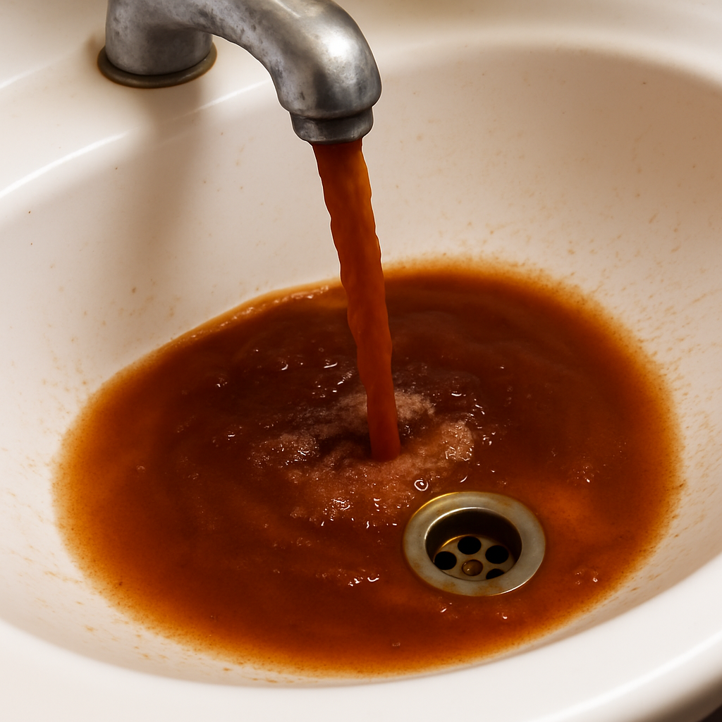 Brown or Rusty Water Heater | Wellsburg WV Plumber – Honest Fix