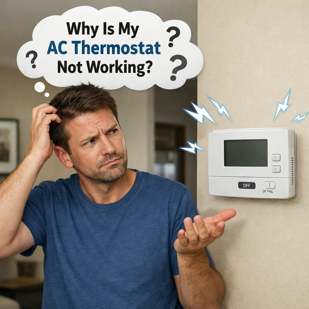 Why Is My AC Thermostat Not Working in Hooverson Heights, WV?
