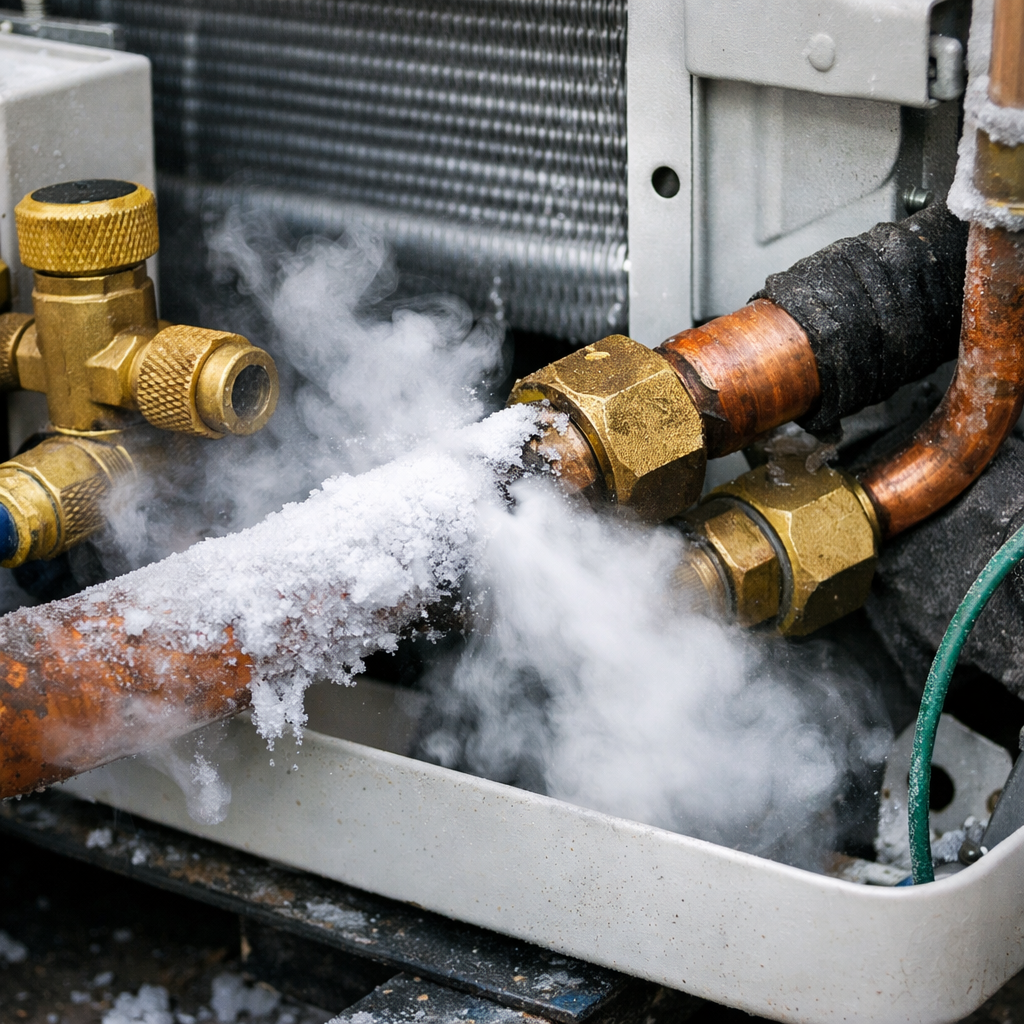 Signs of a Refrigerant Leak in New Cumberland, WV | AC Not Cooling