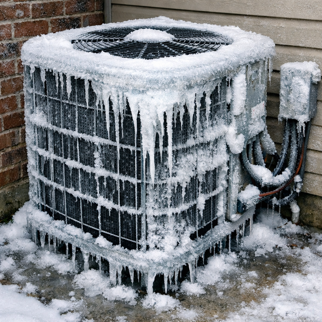 Ac Unit Freezing Up At Night